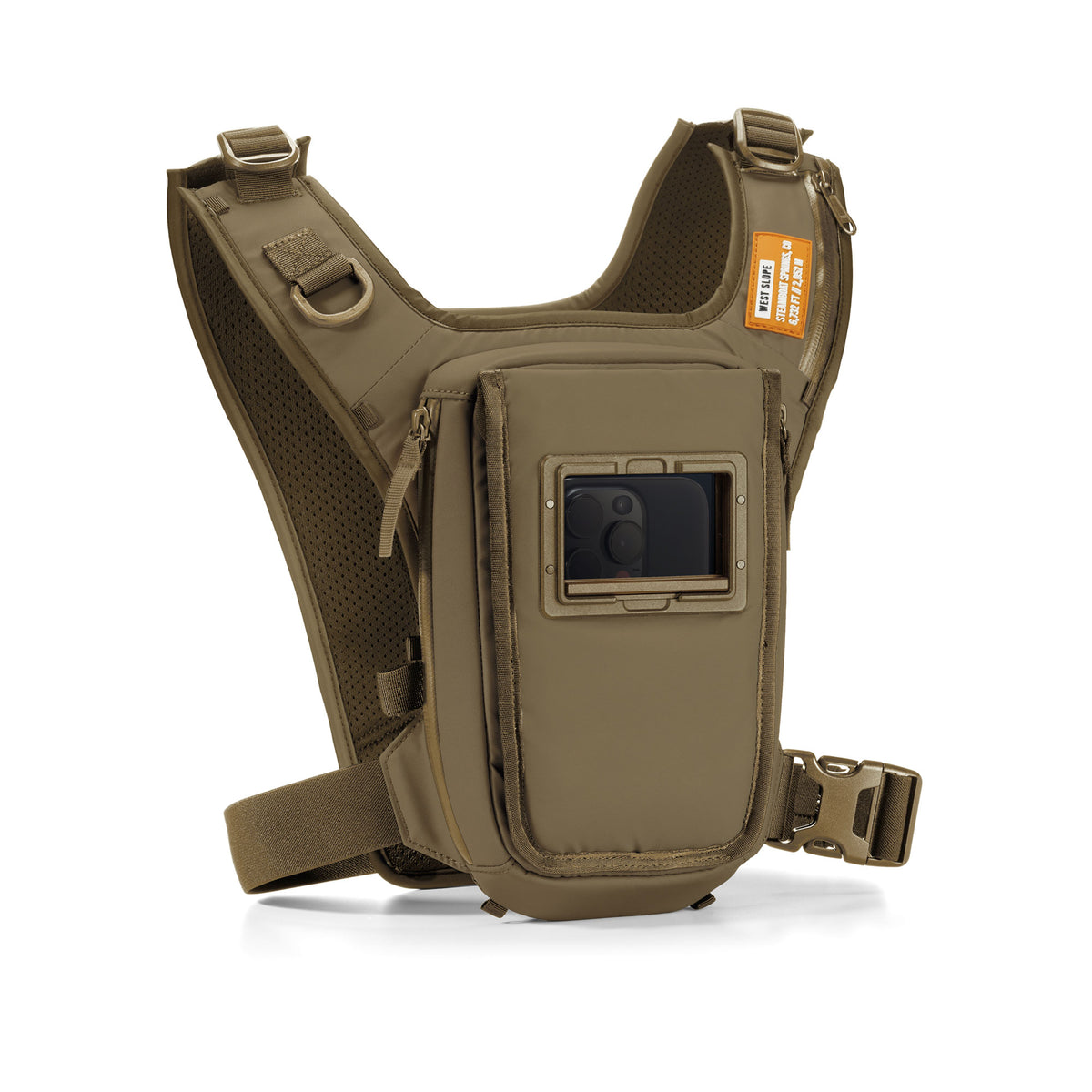 PRO-180 Slim Chest Pack - Coyote Brown – West Slope