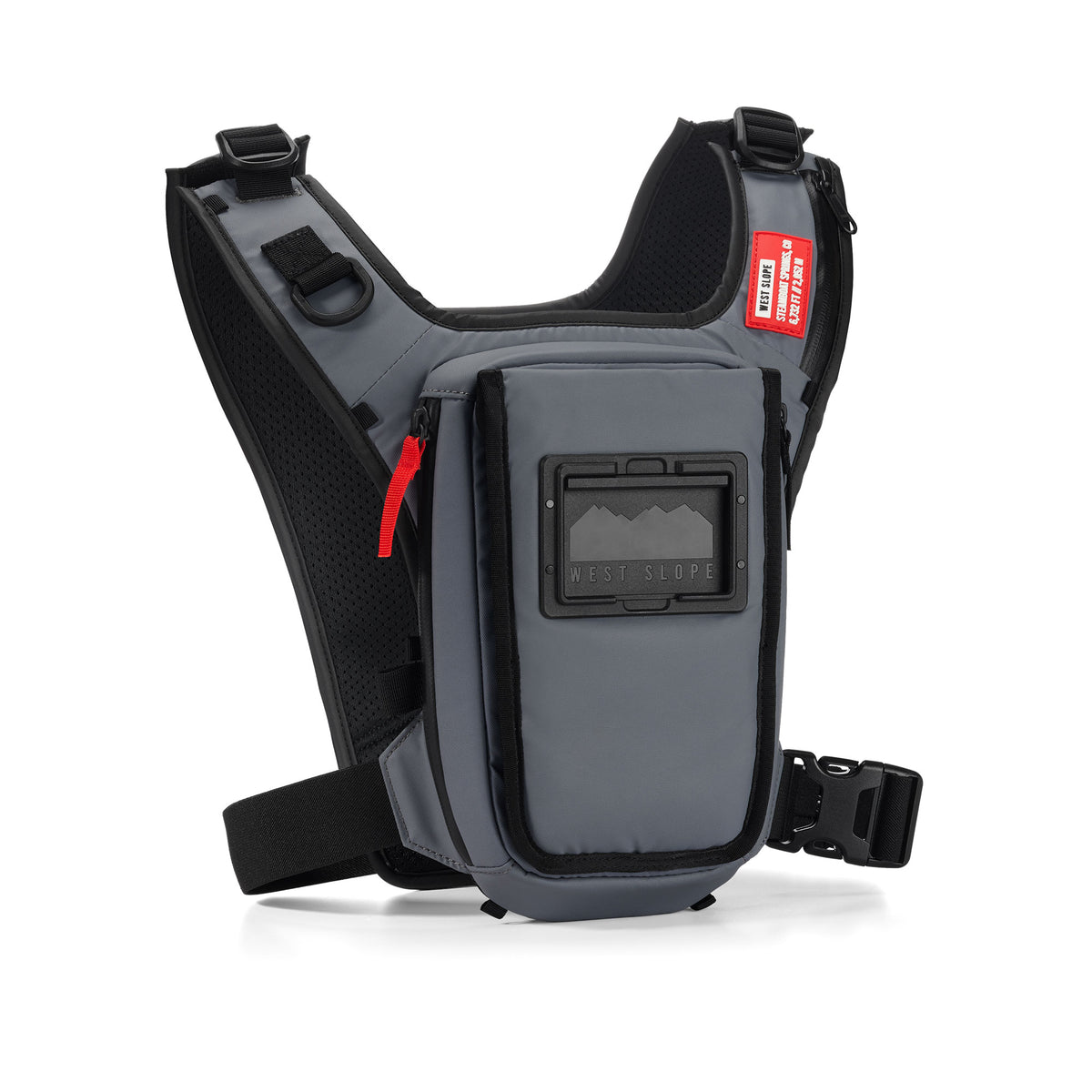 PRO-180 Slim Chest Pack - Gray – West Slope
